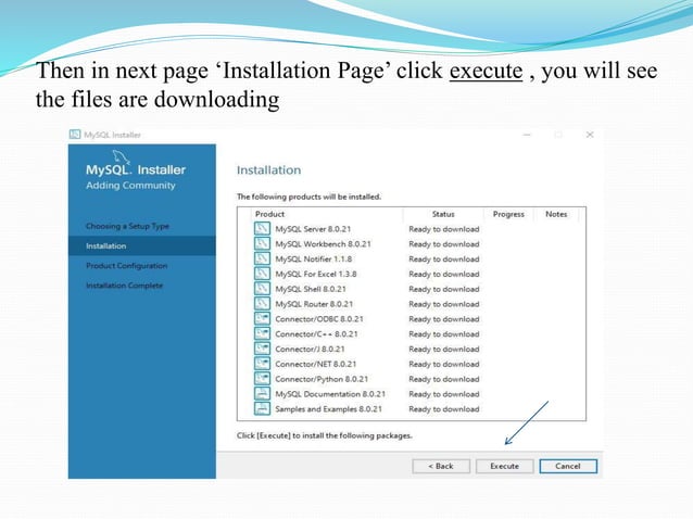 Installation guide for mysql in windows | PPTX | Operating Systems ...