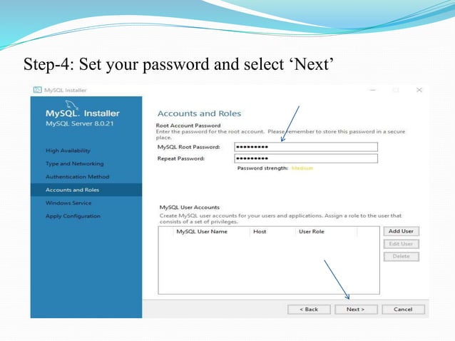 Installation guide for mysql in windows | PPTX | Operating Systems | Computer Software and ...