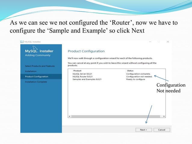 Installation guide for mysql in windows | PPTX | Operating Systems | Computer Software and ...