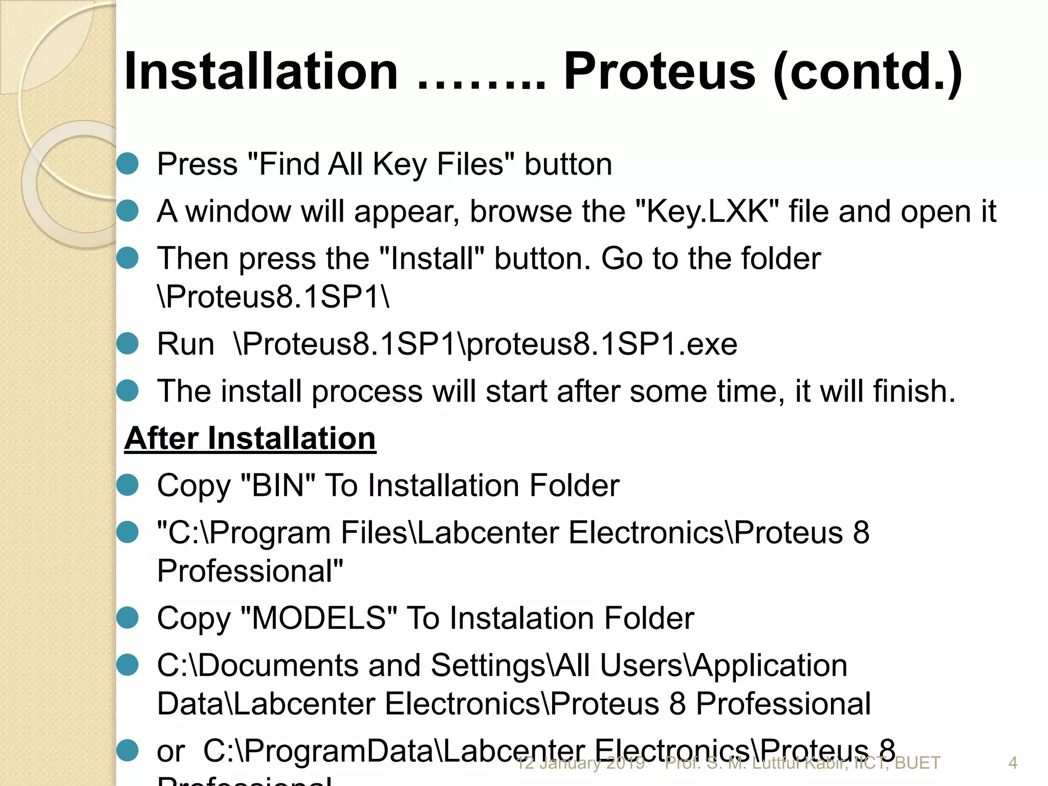 Installation Guidelines.pptx.pdf | Computer Software and Applications | Computing