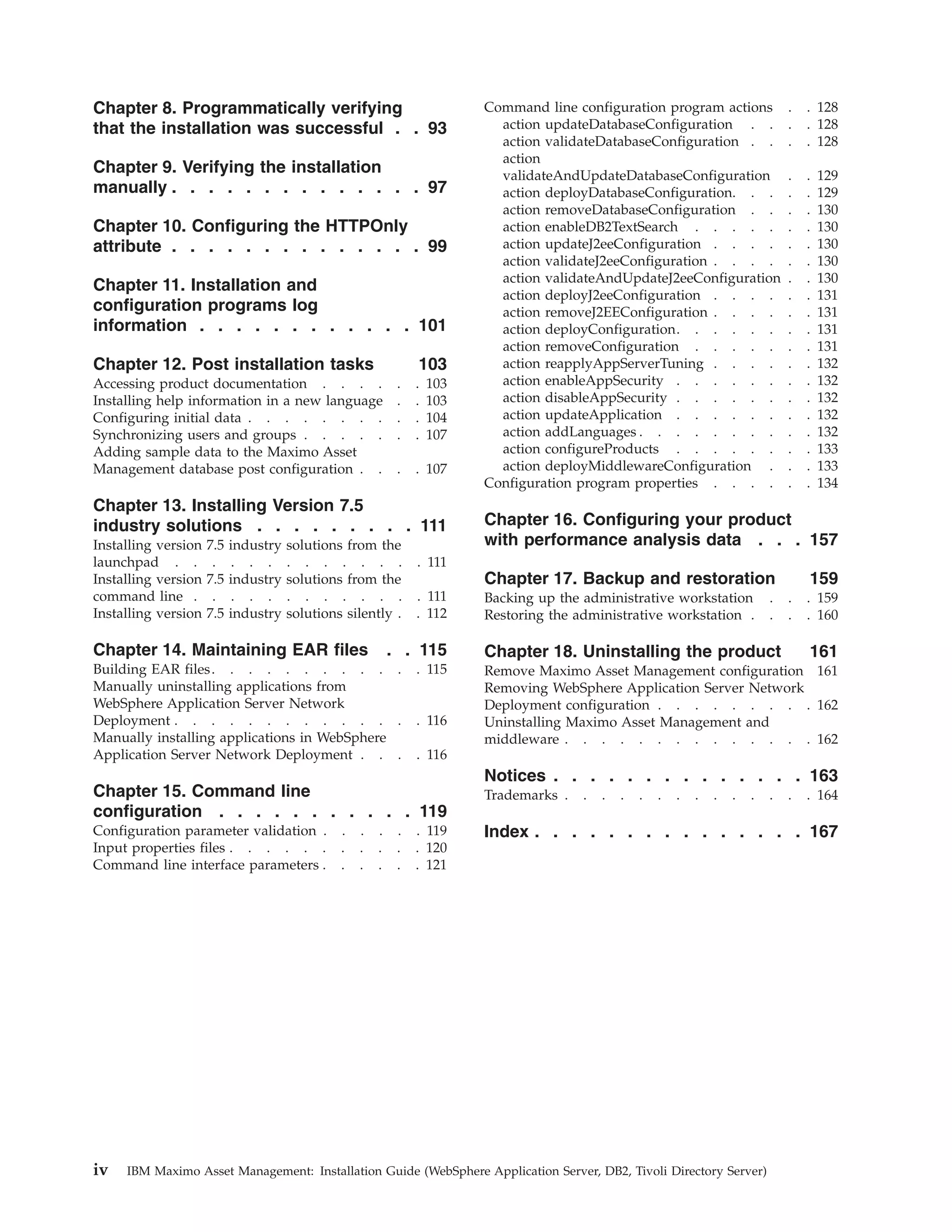 Installation guide (web sphereapplication server,db2,tivoli directory | PDF