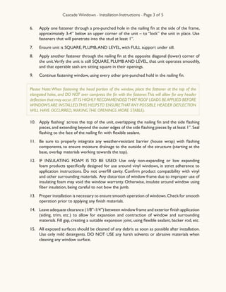 Installation Instructions | PDF