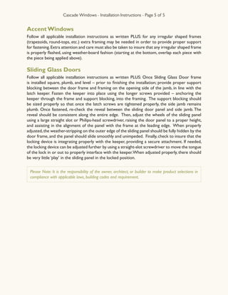 Installation Instructions | PDF