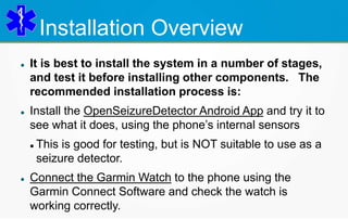 OpenSeizureDetector Installation Instructions | PPTX | Operating Systems | Computer Software and ...