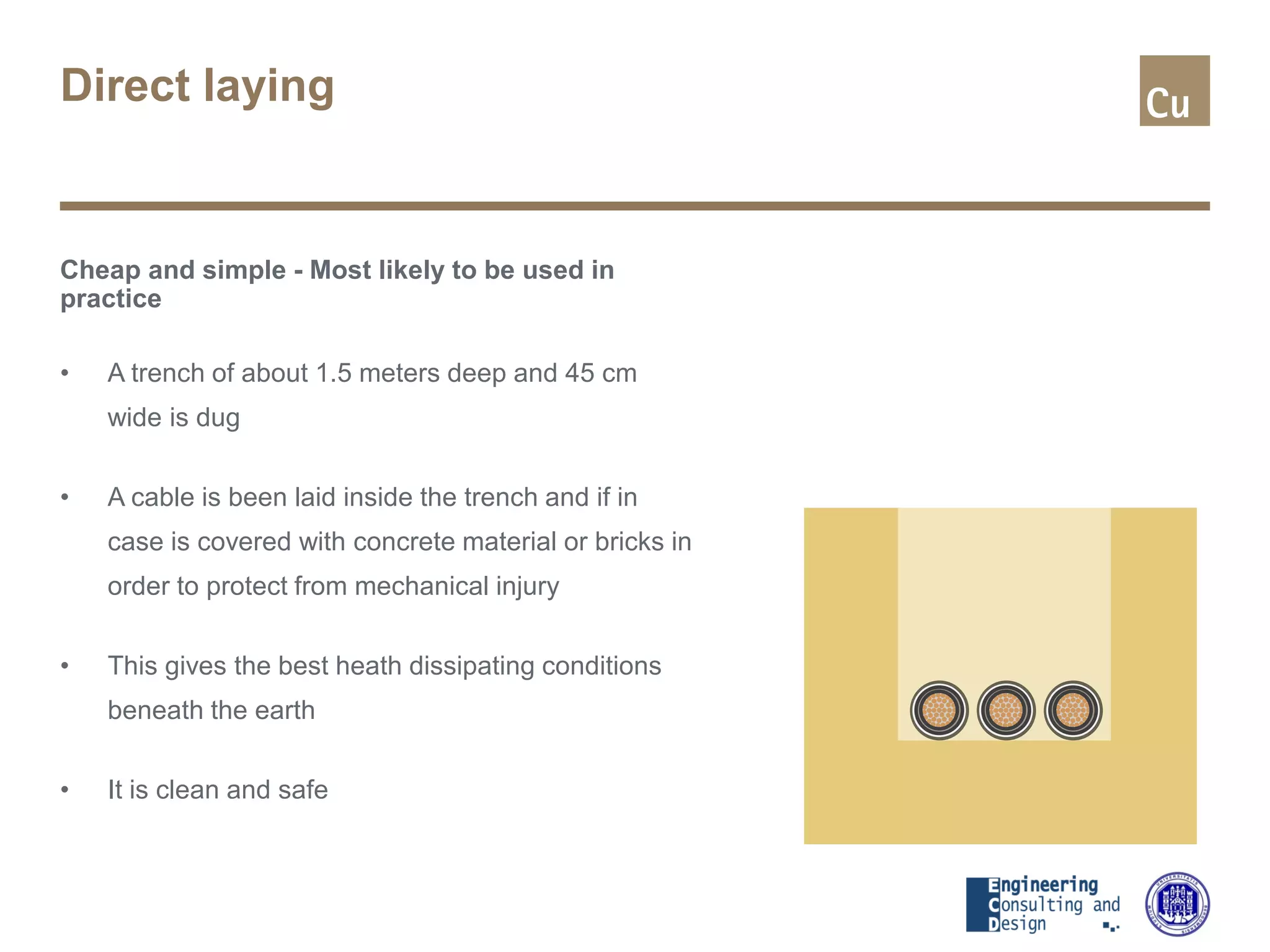 Power cable - Installation methods | PDF
