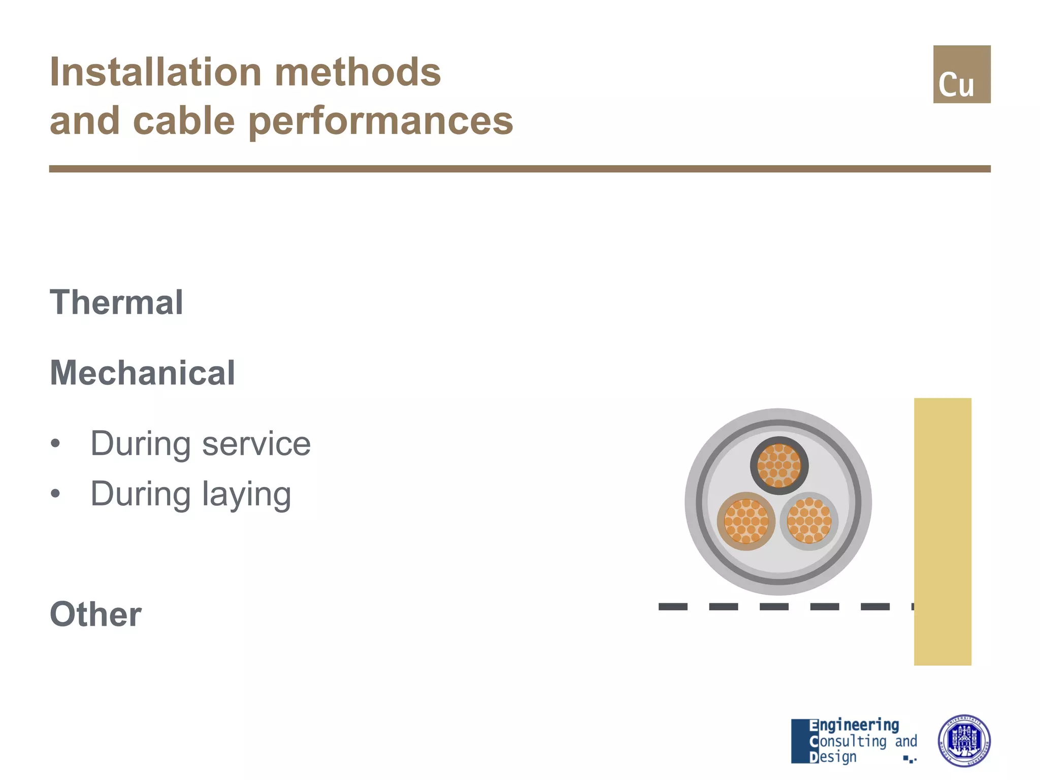 Power cable - Installation methods | PDF | Civil Engineering Industry ...
