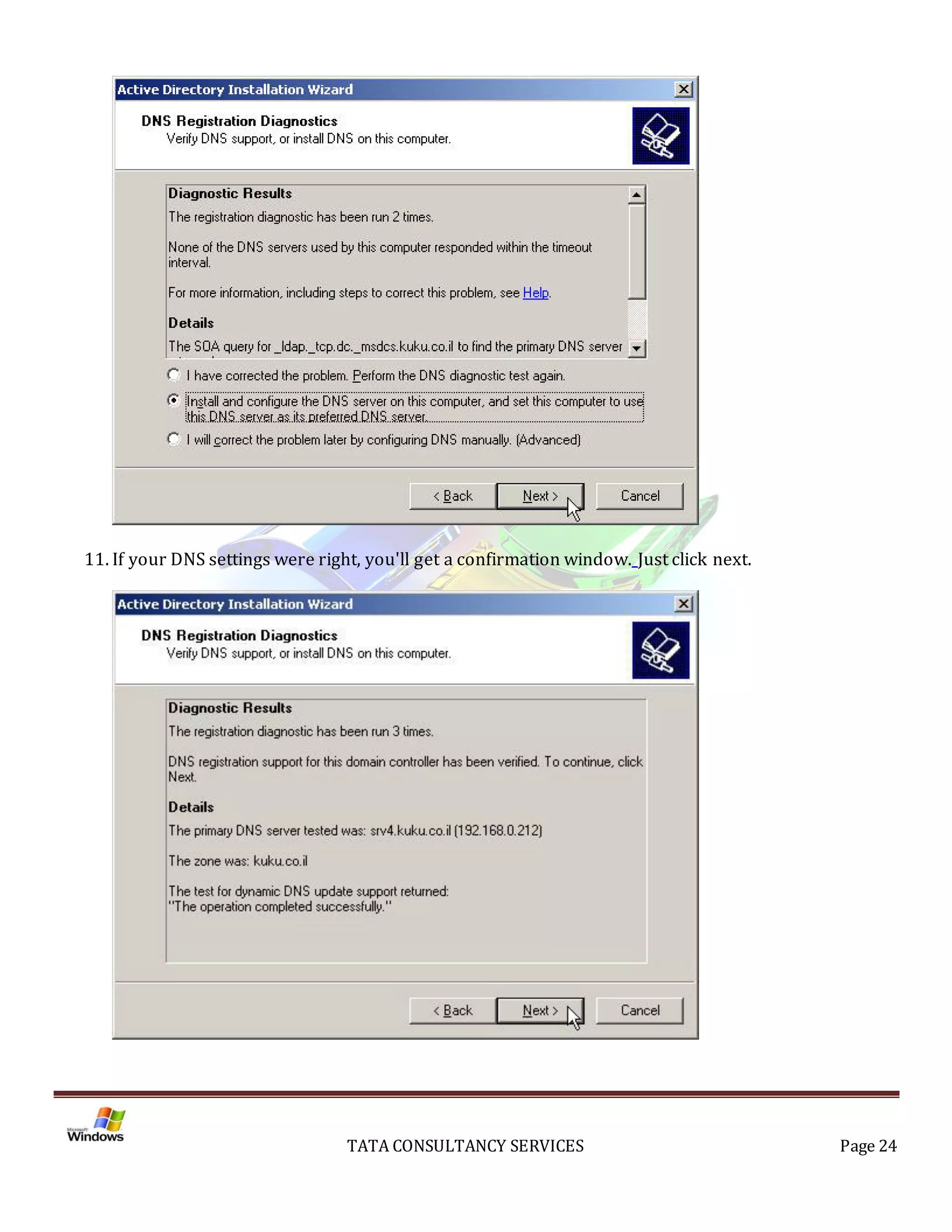 Installation Of Active Directory On Windows Server 2003 Server Pdf