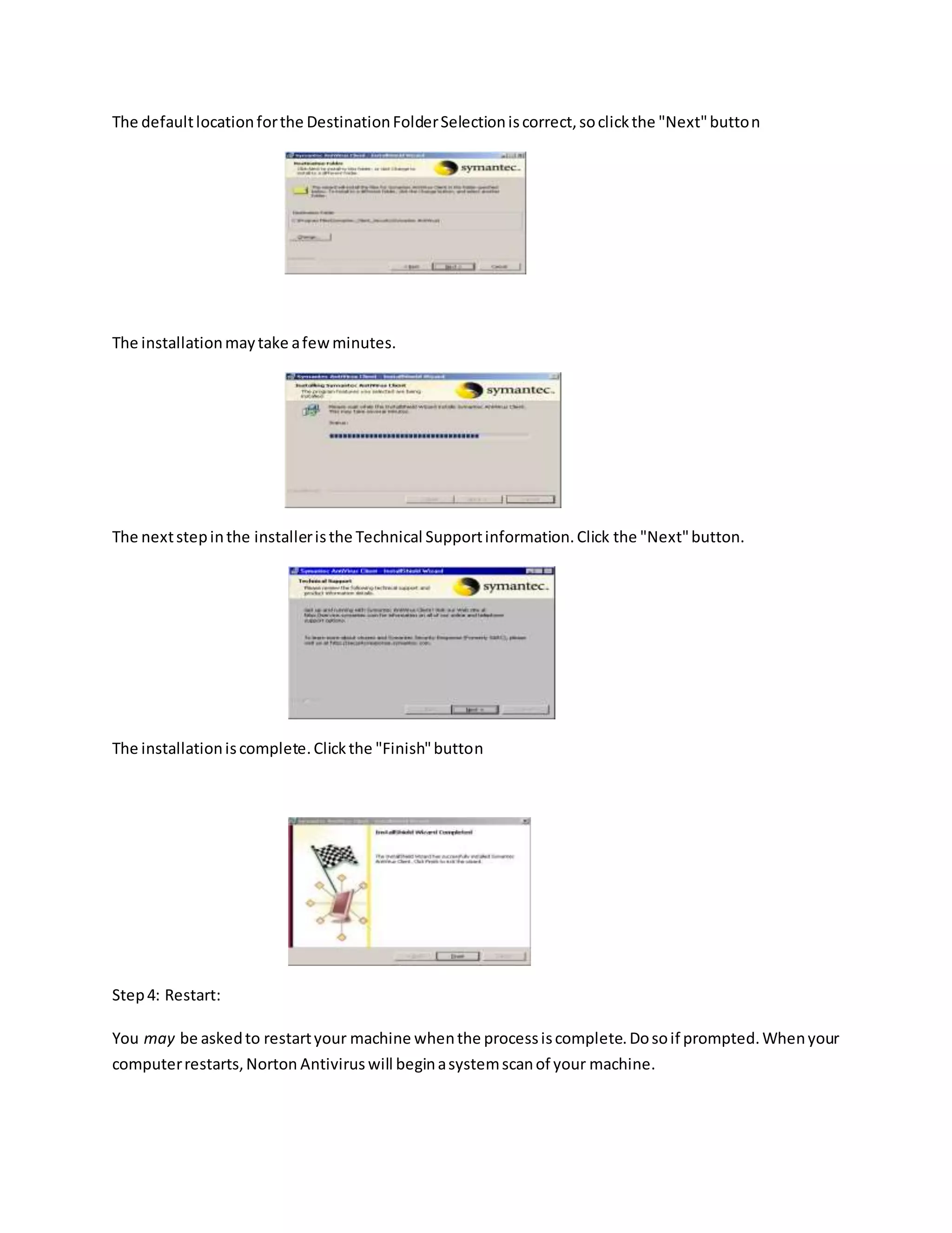 Installation of antivirus presentation by syed mehdi raza | PDF
