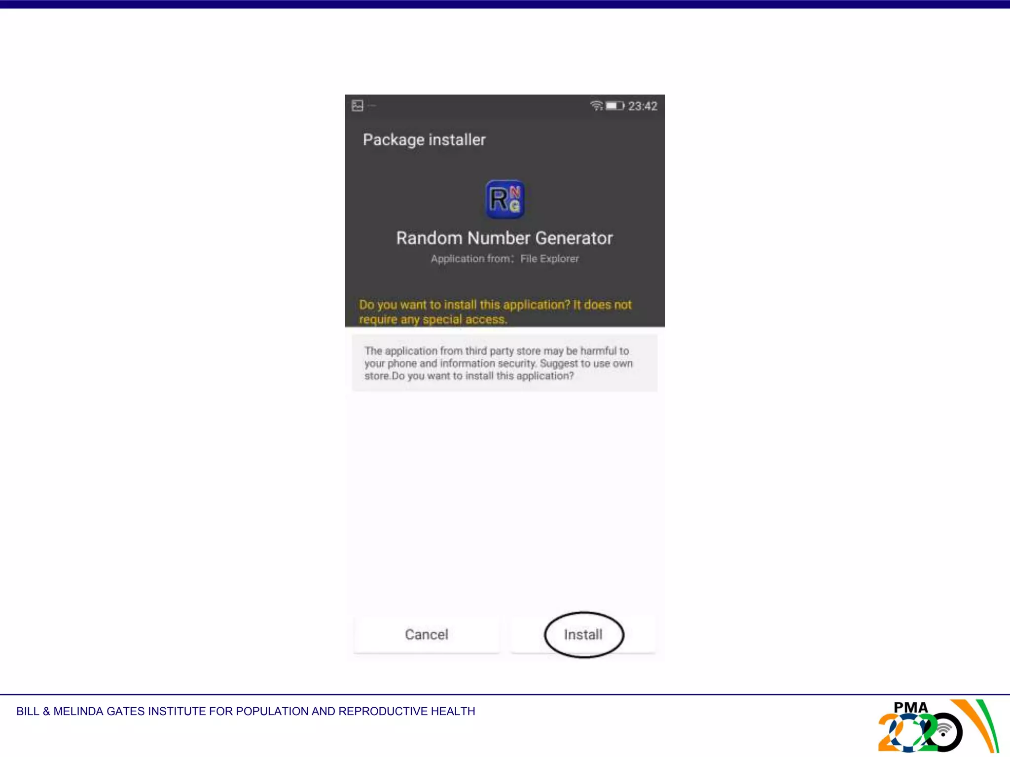 Installation of apk files ns | PPT