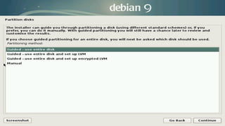 Installation of Debian Linux | PPT