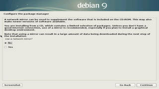 Installation of Debian Linux | PPT