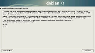Installation of Debian Linux | PPT