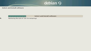 Installation of Debian Linux | PPT