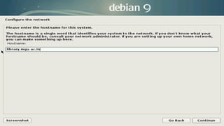 Installation of Debian Linux | PPT