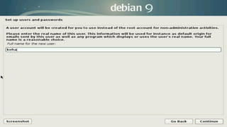 Installation of Debian Linux | PPT