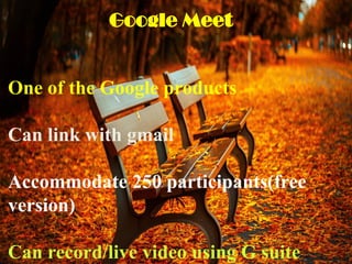 Installation of google meet in mobile, their buttons and functions | PDF