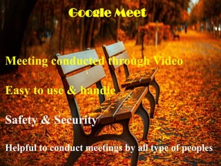 Installation of google meet in mobile, their buttons and functions | PDF