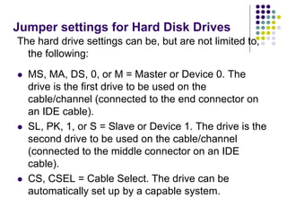 Installation of Hard Disk | PPTX