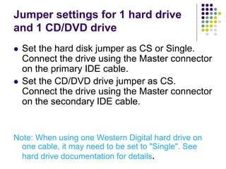 Installation of Hard Disk | PPTX
