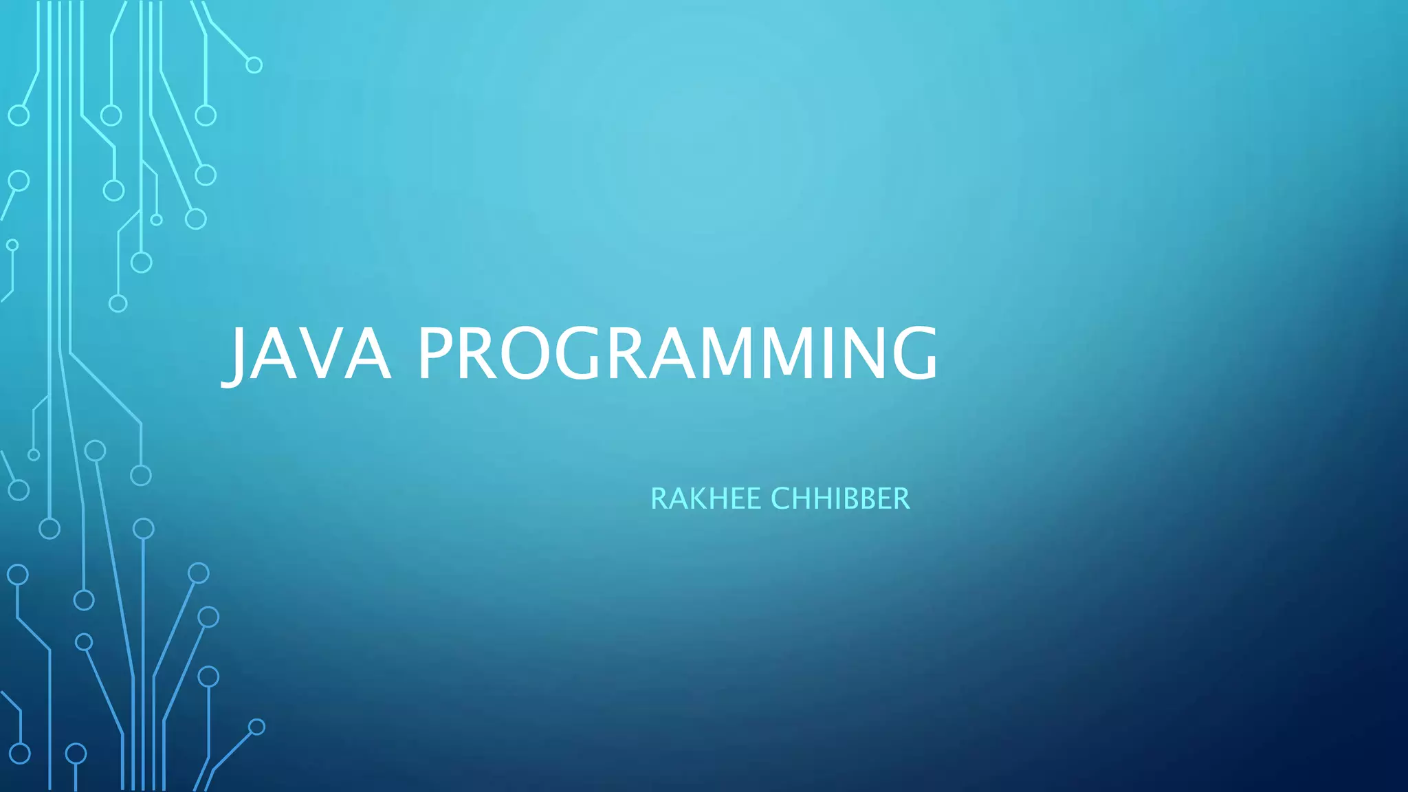 Installation Of Java And Program Execution Pptx Programming 9243