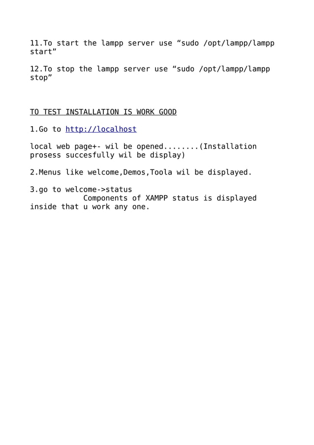 Installation Of Lamp | PDF