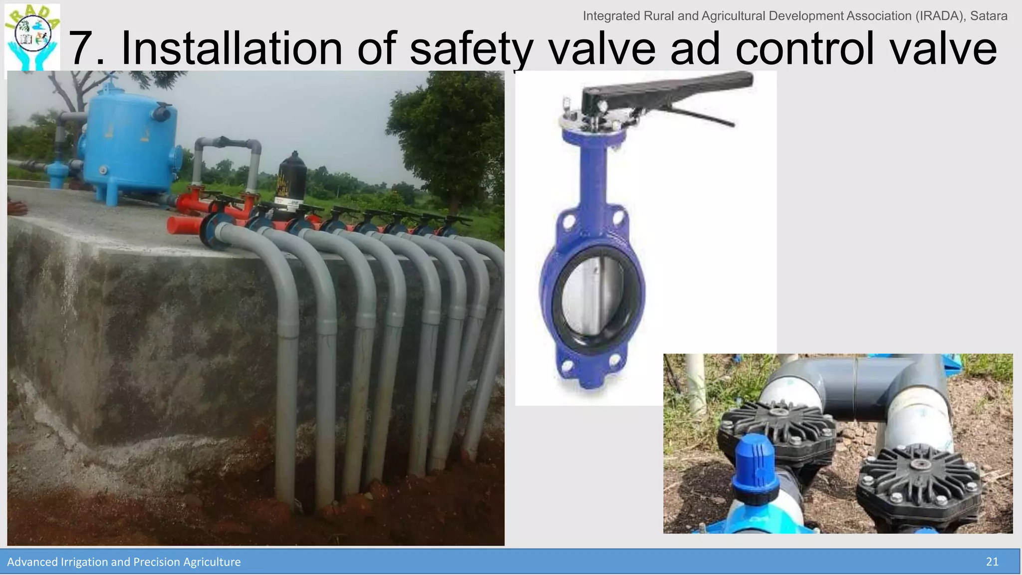 Installation of modern irrigation system | PPTX