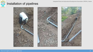 Installation of modern irrigation system | PPTX
