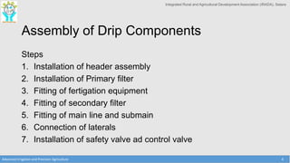 Installation of modern irrigation system | PPTX