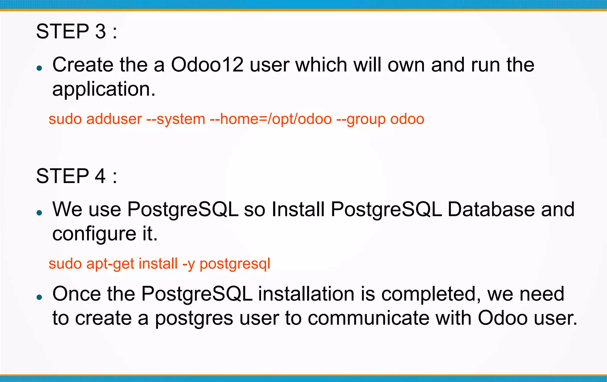 Installation Of Odoo 12 On Ubuntu 18.4 | PPT | Operating Systems ...