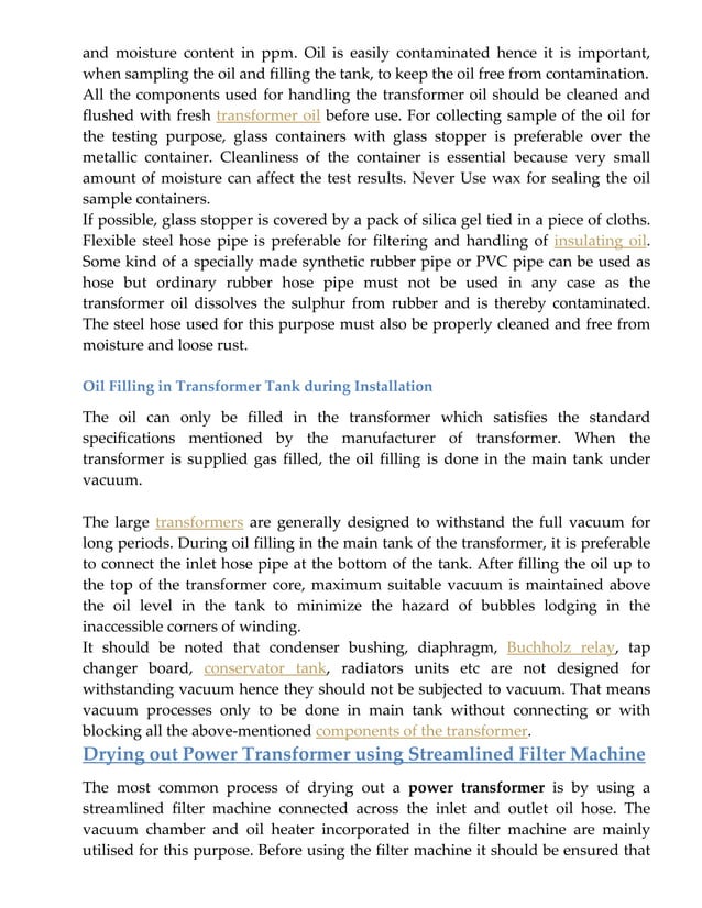 Installation of power transformers | PDF | Candle and Soap Making | Arts and Crafts