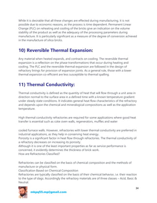 Installation of Rotary Kiln Bricks BY RHI.pdf General information ...