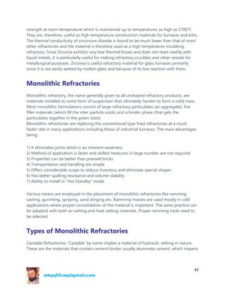Installation of Rotary Kiln Bricks BY RHI.pdf General information ...