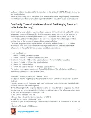Installation of Rotary Kiln Bricks BY RHI.pdf General information ...