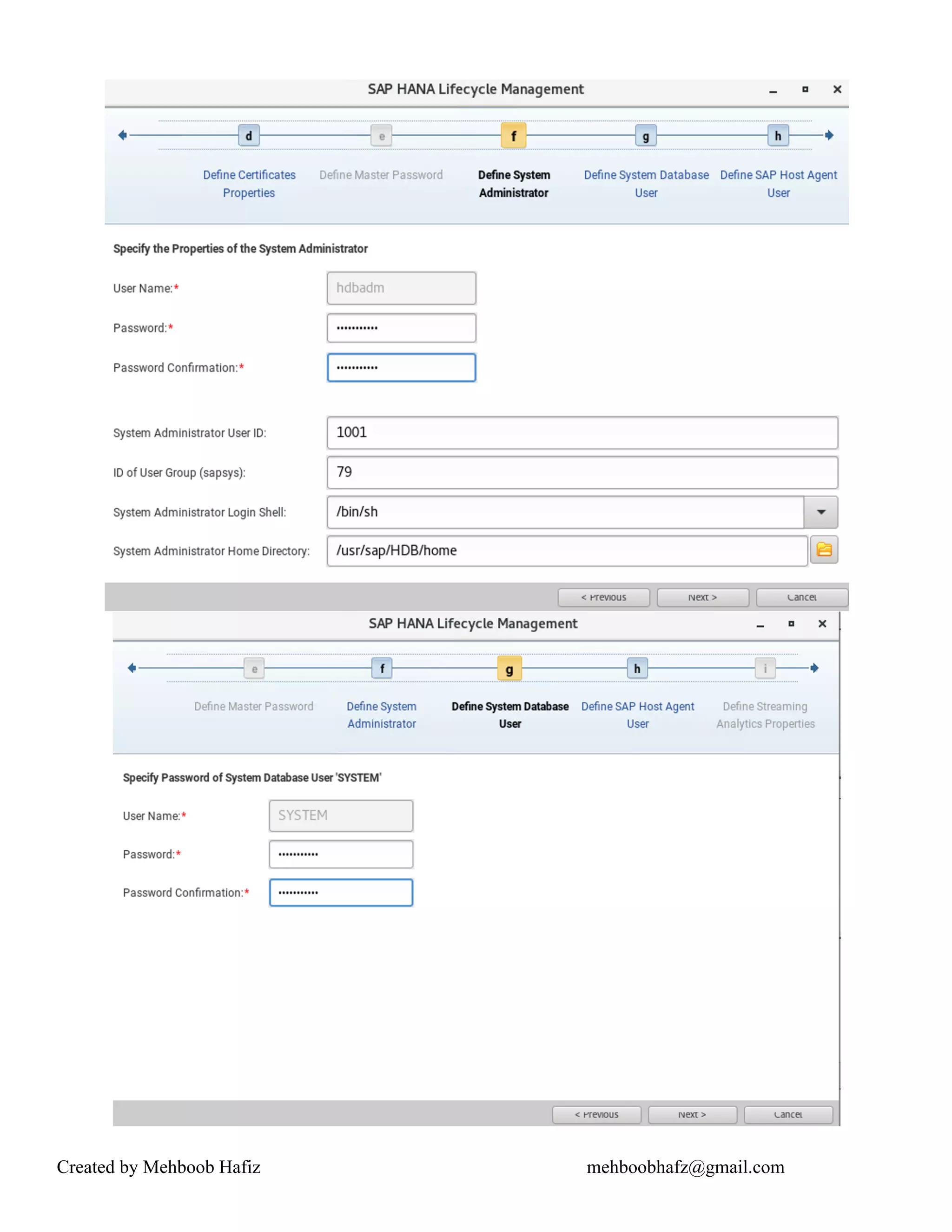 Installation of sap HANA DB system on SUSE Linux | PDF