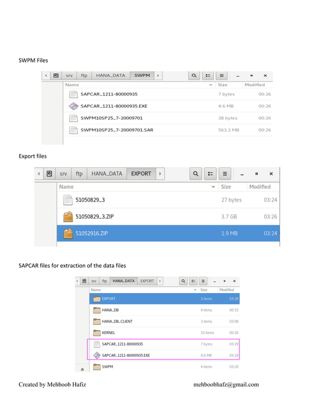 Installation Of Sap Hana Db System On Suse Linux Pdf Operating