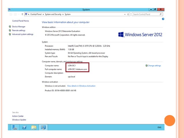 Installation of server 2008 r2 | PPT