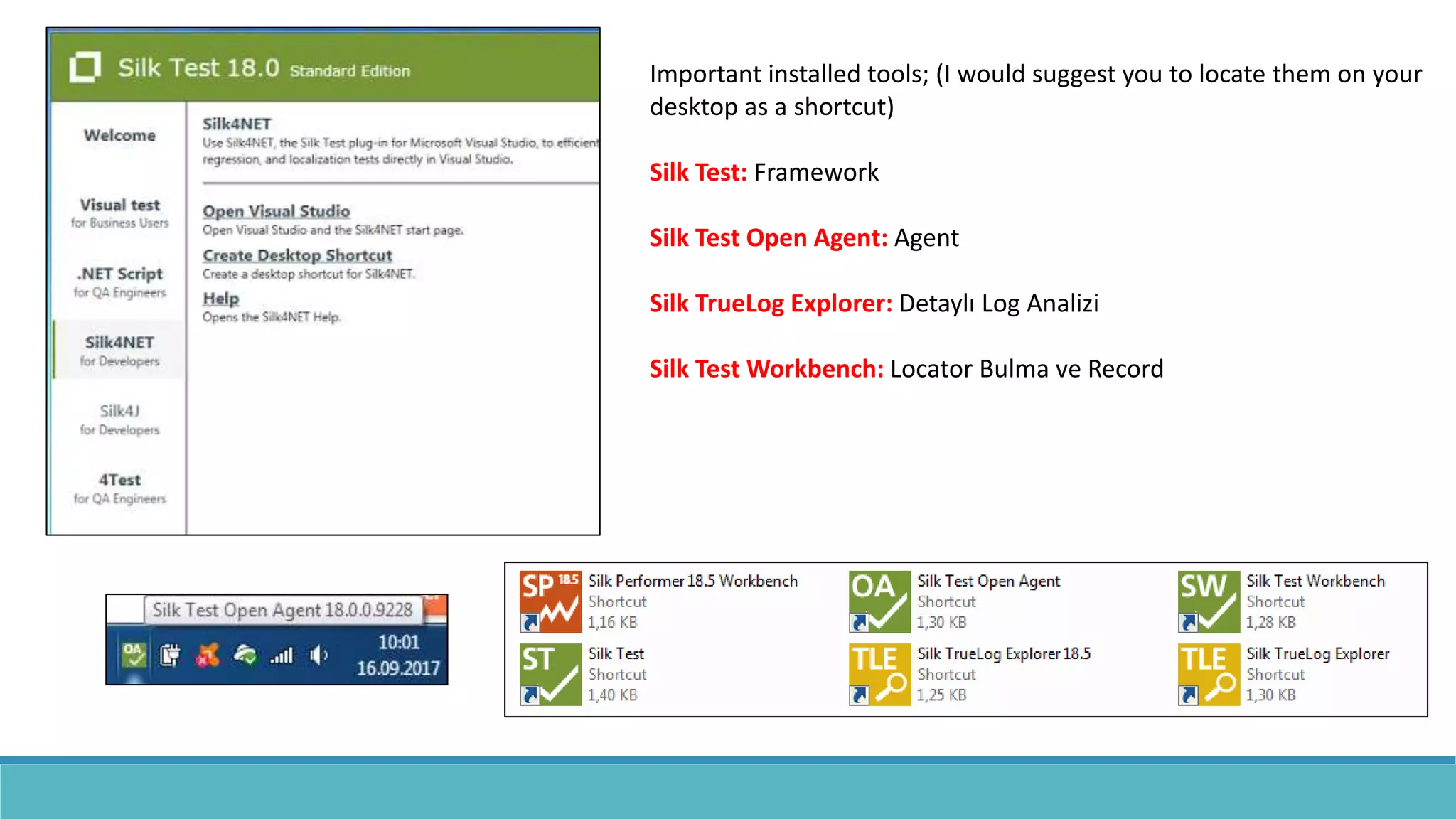 Installation of Silk Test Framework | PPT