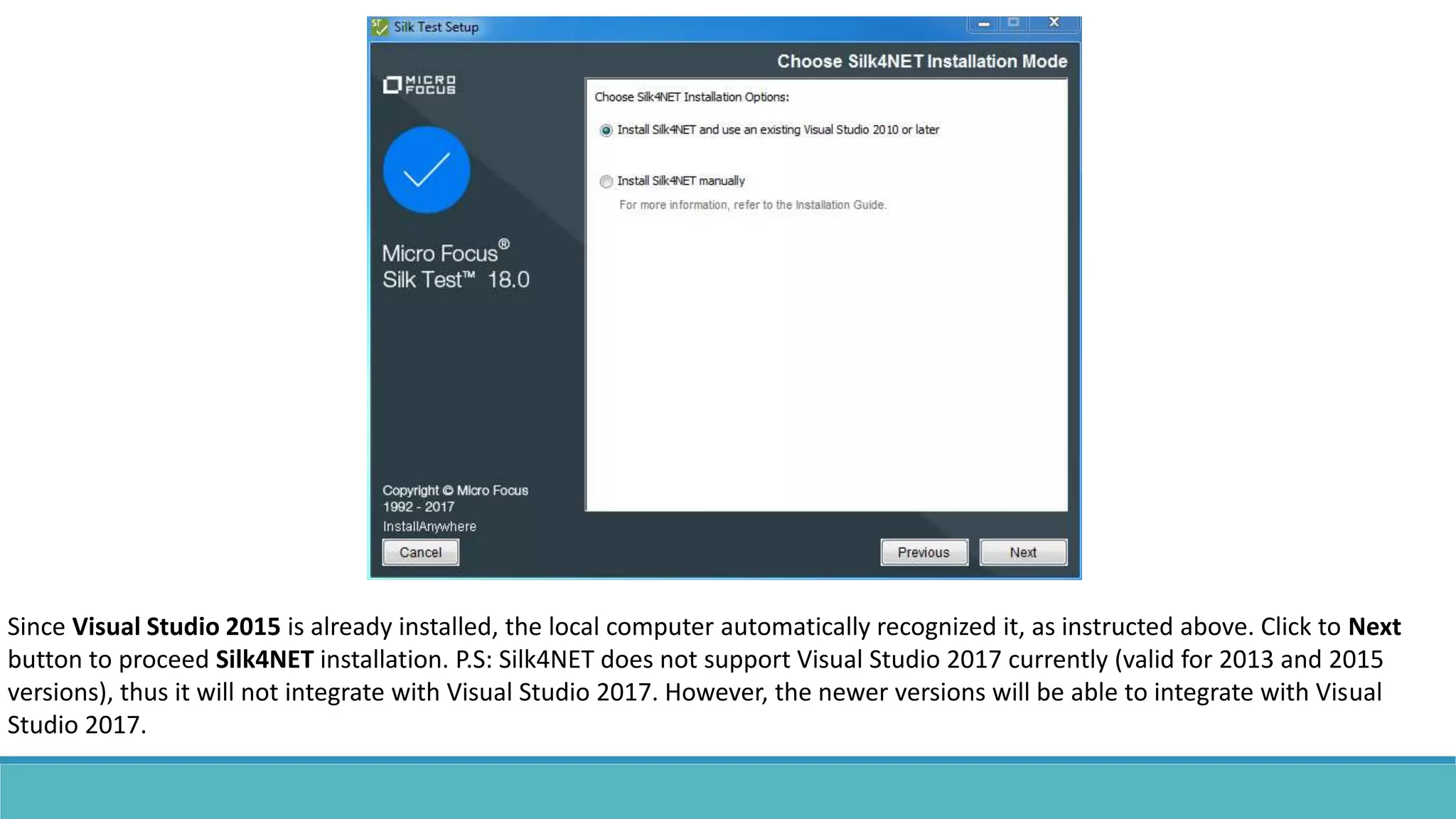 Installation of Silk Test Framework | PPT