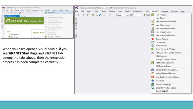 Installation of Silk Test Framework | PPT