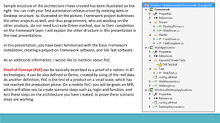 Installation of Silk Test Framework | PPTX