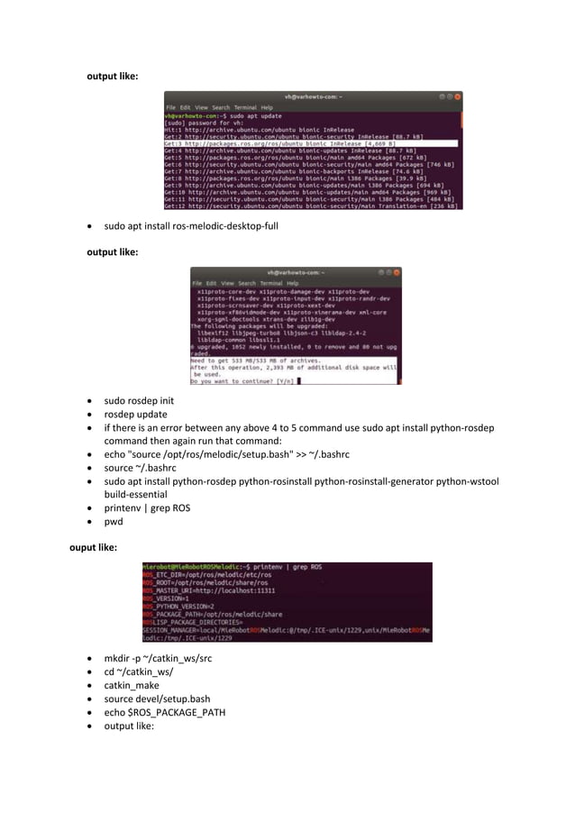 INSTALLATION OF UBUNTU 18 and ROS installation in UBUNTU 18.04.docx