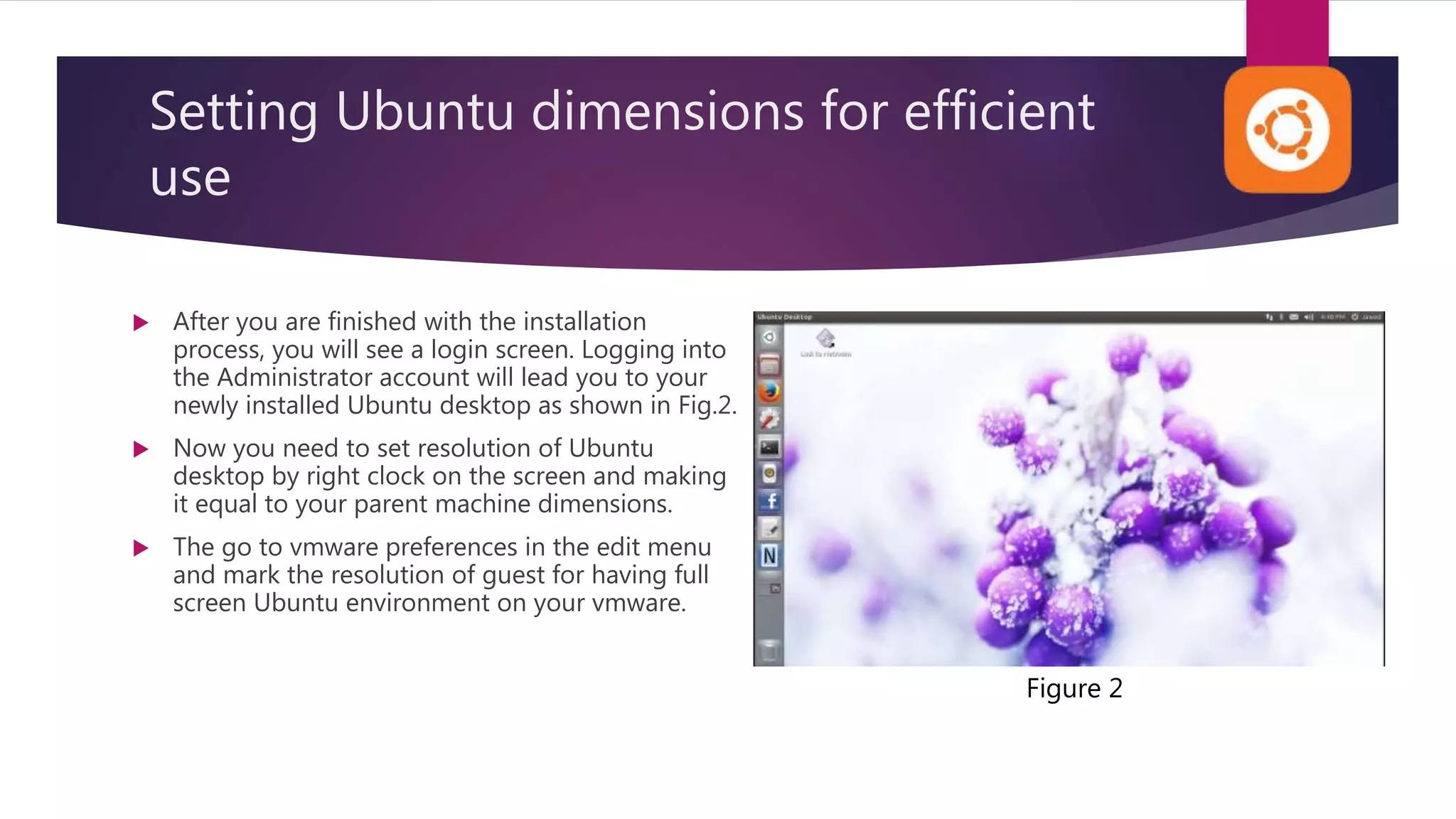Installation of ubuntu, ns3 and compiling first | PPTX