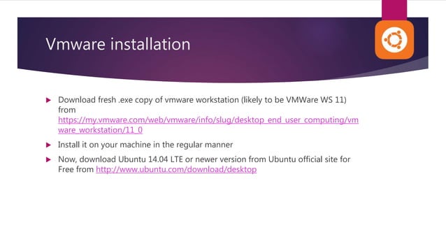 Installation of ubuntu, ns3 and compiling first | PPTX