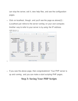 Installation of wampserver | DOCX