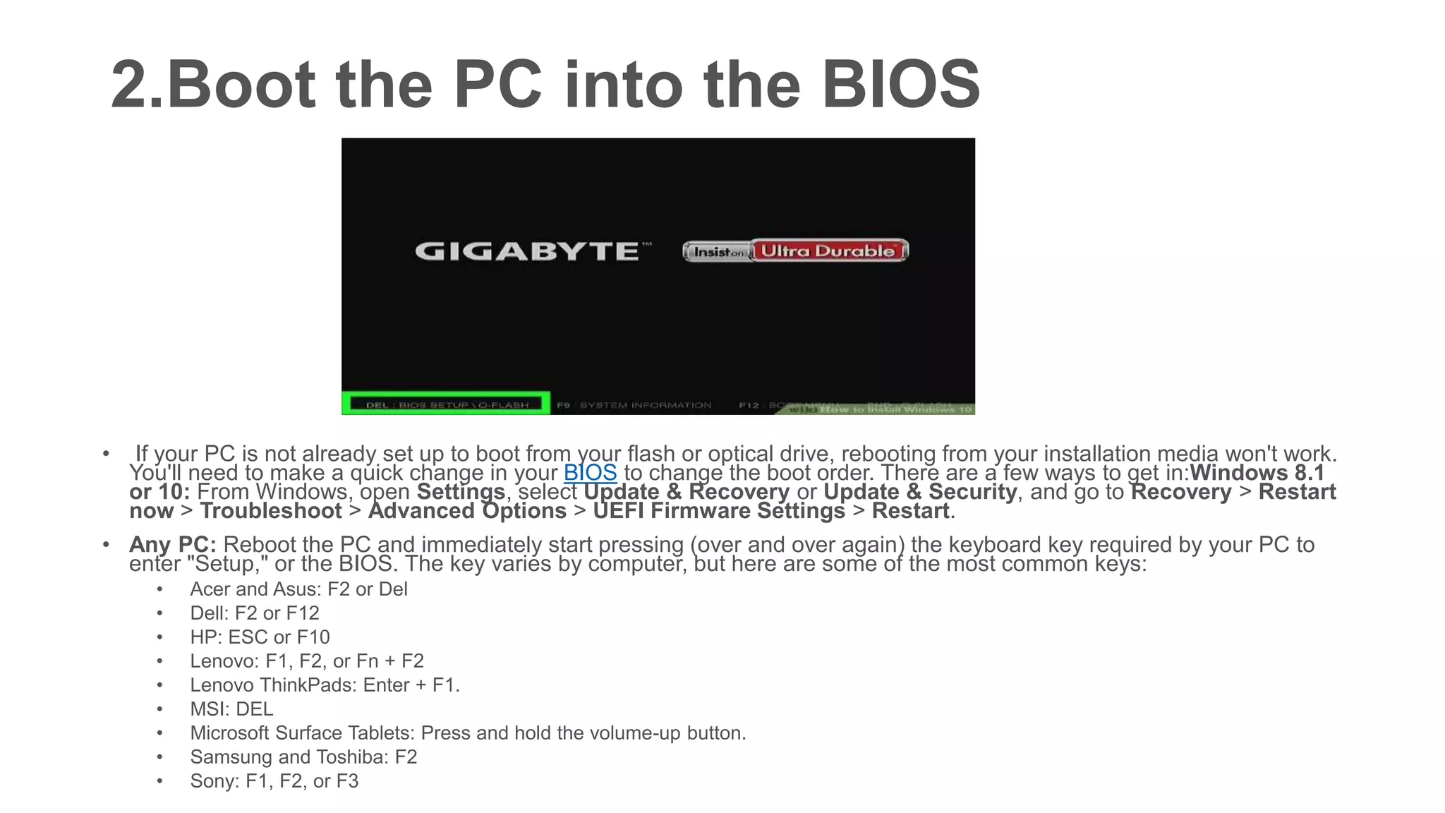 Installation of windows 10 operating system.pptx