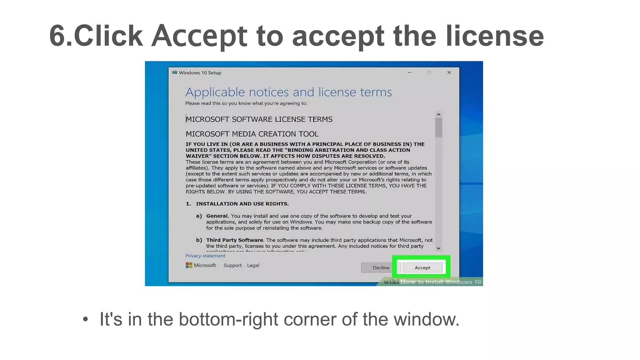 Installation of windows 10 operating system.pptx | Internet for ...
