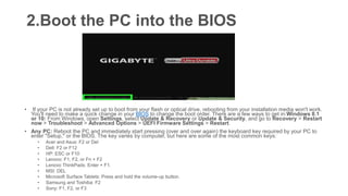 Installation of windows 10 operating system.pptx