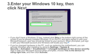 Installation of windows 10 operating system.pptx