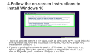 Installation of windows 10 operating system.pptx
