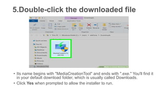 Installation of windows 10 operating system.pptx